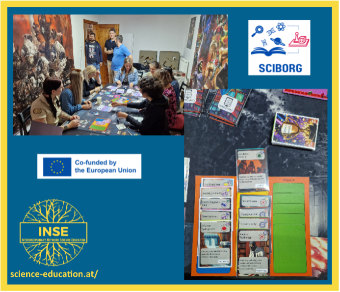 SCIBORG game: play test in Greece – Science Education Network Lower Austria
